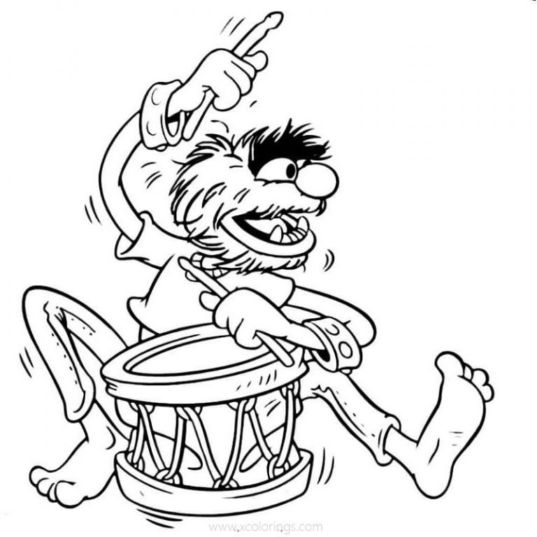 Muppets Miss Piggy Coloring Pages - XColorings.com