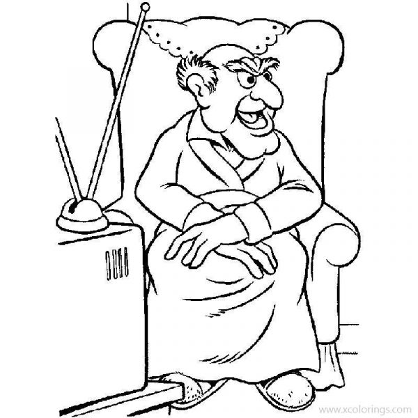 The Muppets Walter Coloring Pages - XColorings.com
