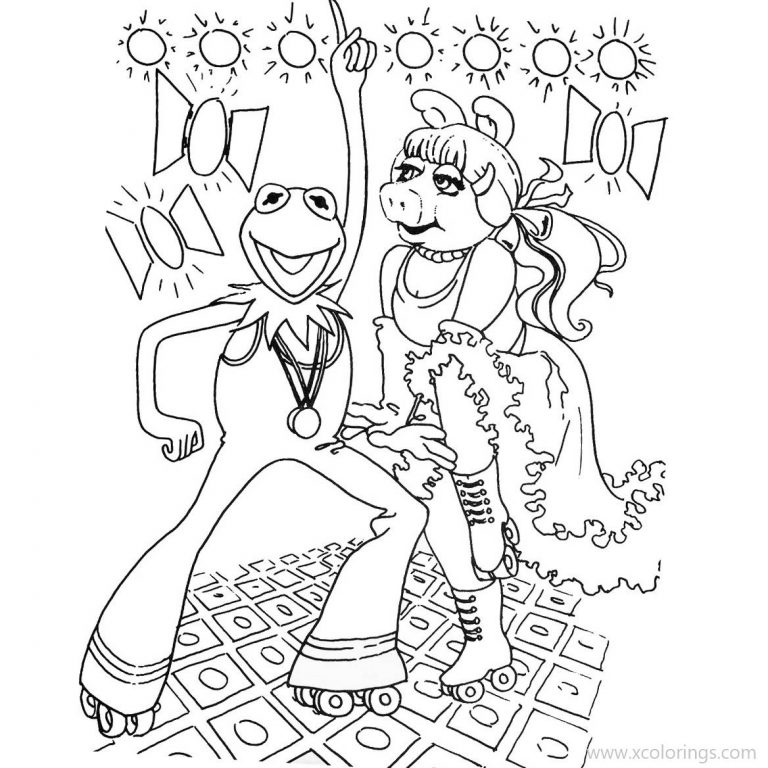 Muppets Coloring Pages Beaker and Bunsen Honeydew - XColorings.com