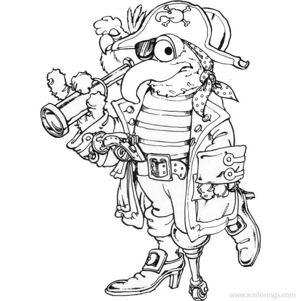 Gonzo from The Muppets Coloring Pages - XColorings.com